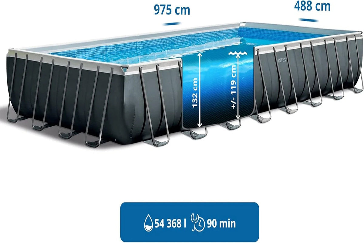 Buy INTEX Ultra XTR Rectangular Pool Set | Online in Pakistan – Wish bucket